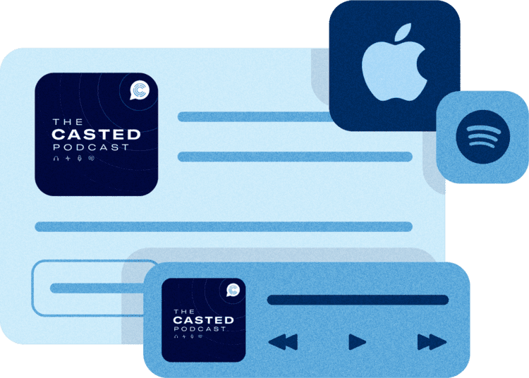 Casted | B2B Podcast Platform | Content Marketing Strategy